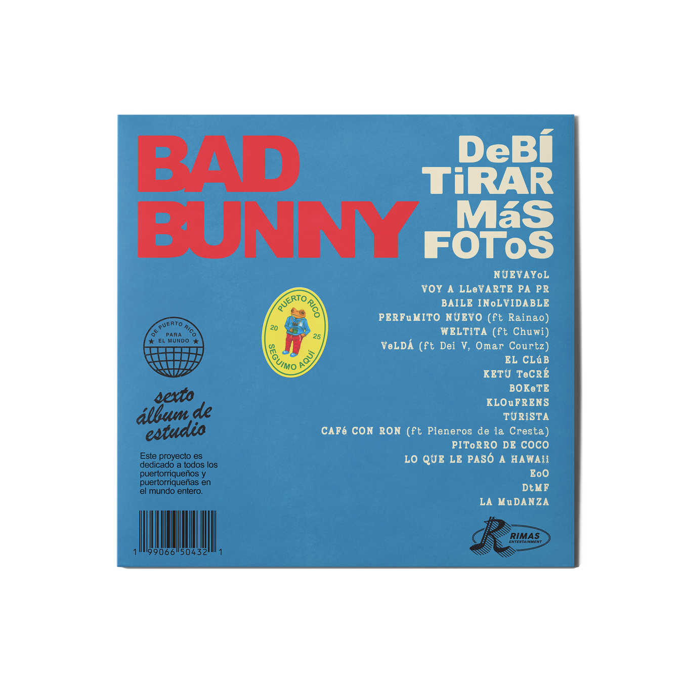 DeBÍ TiRAR MáS FOToS Double Vinyl Gatefold – Debi Tirar Mas Fotos Vinyl